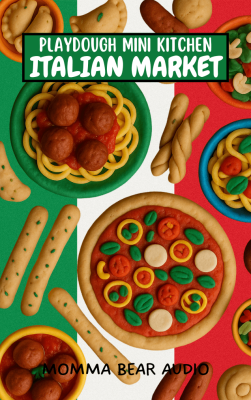 Playdough Mini Kitchen – Italian Market - Momma Bear Audio